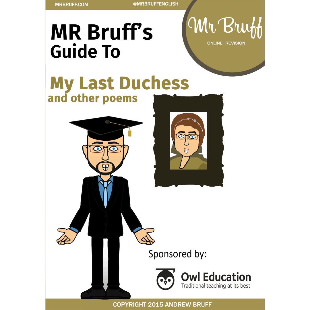 Mr Bruff's Guide to 'Power and Conflict' Poetry - eBook - MrBruff.com